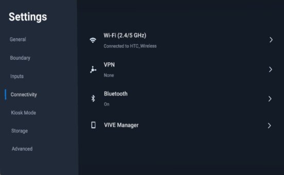 Pairing VIVE Manager with VIVE Focus 3